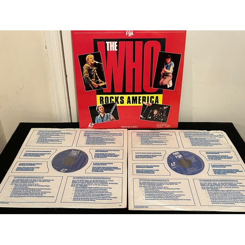The Who rocks, America, video album 623470