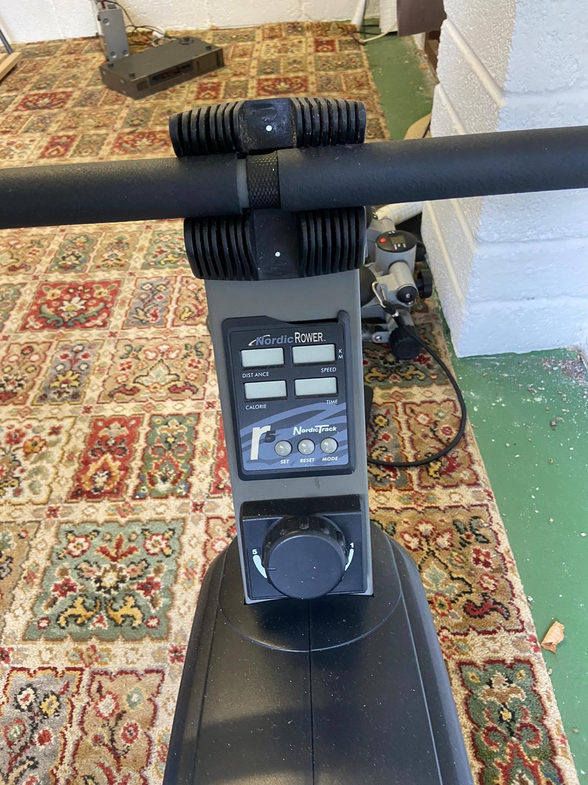 Rowing Exercise equipment. The Nordic Track rower work rower will ...