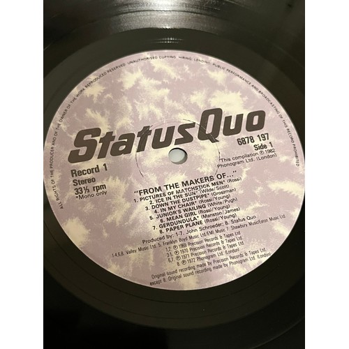 Complete status quo Box Tin numbered, 46290, limited edition, rare.
