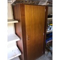 MOD Military wardrobe with crows foot stamp.