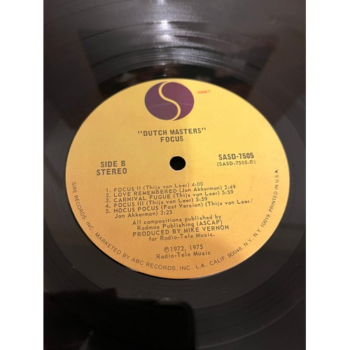 Focus - Dutch Masters. Finest recordings 1969-73. Import SASD 7505