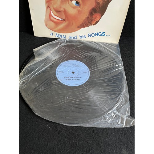 Signed Austin Kent, a man and his songs.