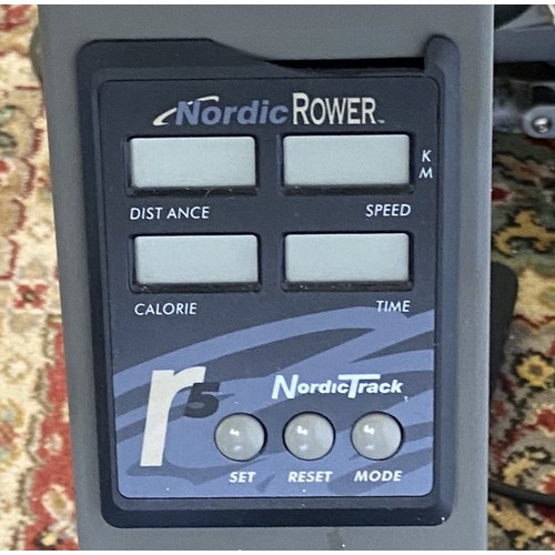 Rowing Exercise equipment. The Nordic Track rower work rower will ...