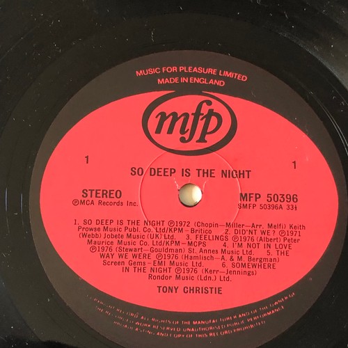 Tony Christie. So deep is the night. MFP stereo MFP 50396
