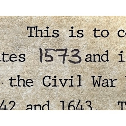 Rare Hammered Elizabeth 1st sixpence dated 1573 from the Civil War ...