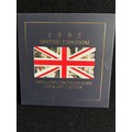 1995 UK, brilliant uncirculated coin collection,