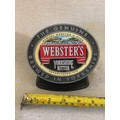 Websters Beer pump light. Bar top advertising
