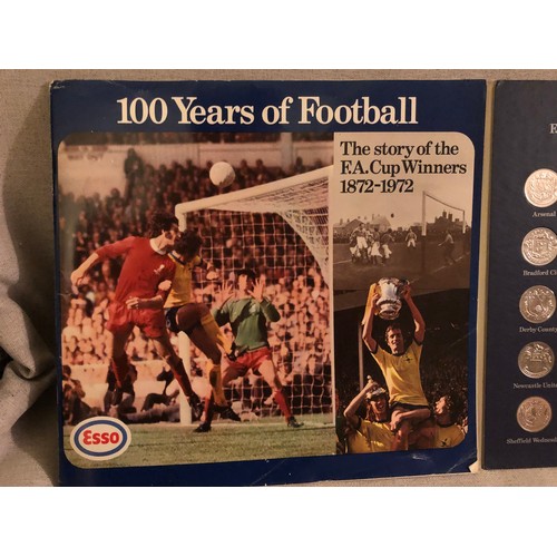 FA cup centenary 1872 - 1972. Full set of medallions