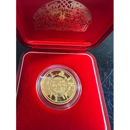 Bahrain gold coin 11g 90% gold commemorative coin