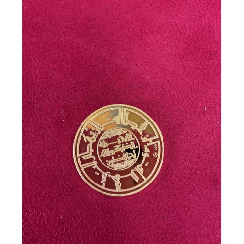 Bahrain gold coin 11g 90% gold commemorative coin
