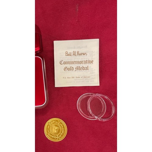 Bahrain gold coin 11g 90% gold commemorative coin