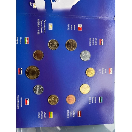 Collection of original European coins issued prior to the introduction ...