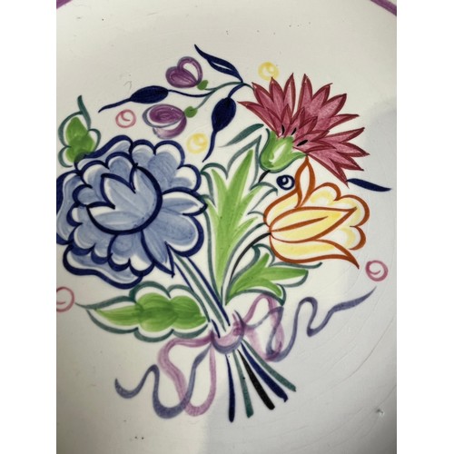 Poole Pottery dinner plate signed BN/X