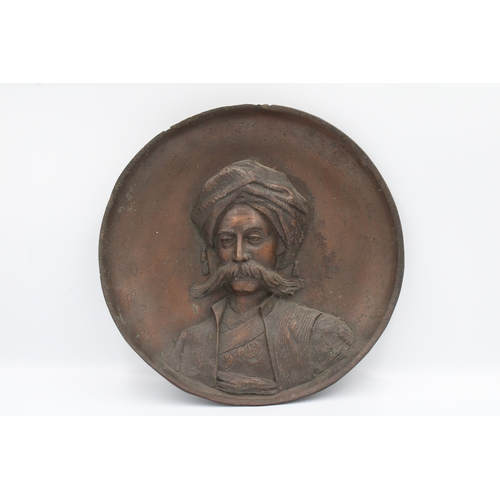 A magnificent pair of Ottoman plates dating back to the 19th century ...