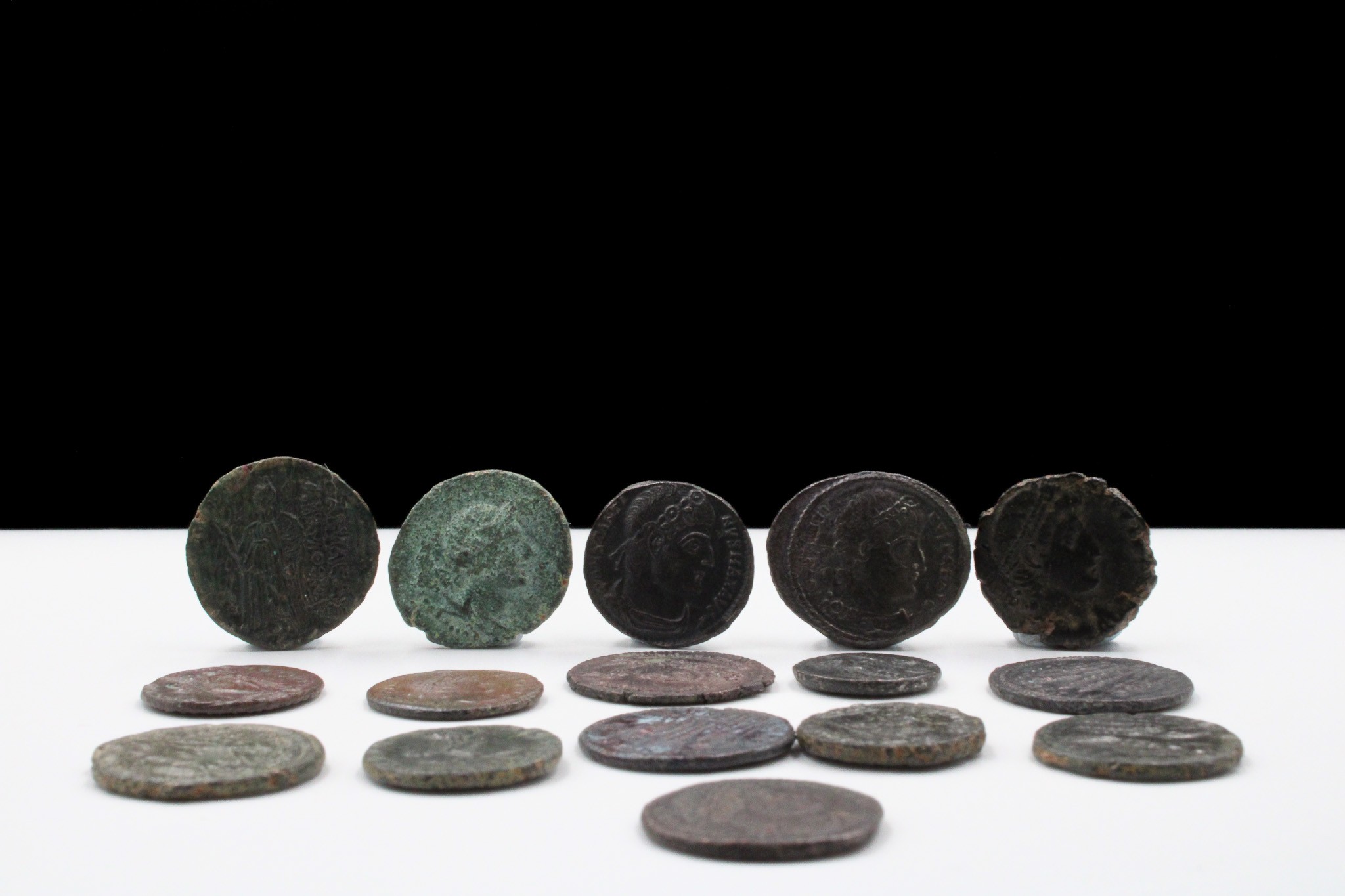 A Lot of 16 Ancient Roman Bronze Coins.