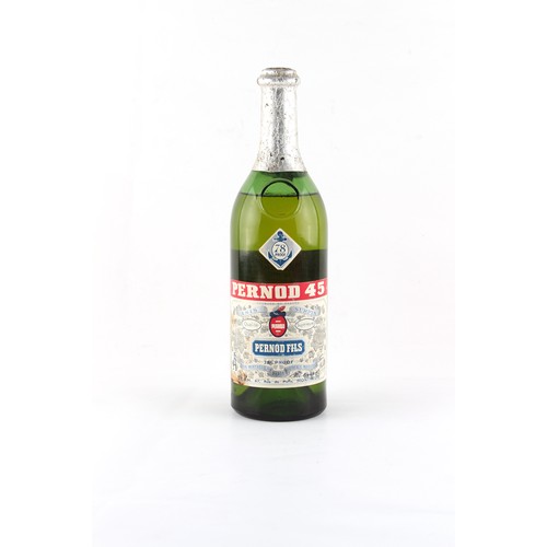 Property of a gentleman - wines & spirits - Pernod 45, probably 1970's ...
