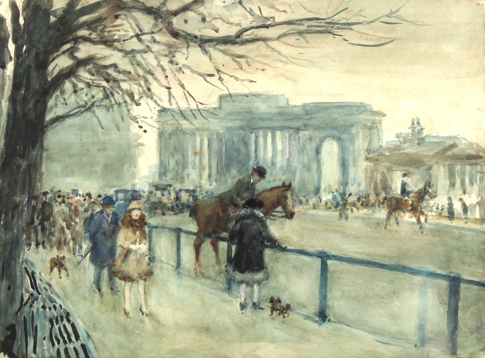 Property of a lady - Albert Ludovici (1852-1932) - 'ROTTEN ROW', HYDE ...