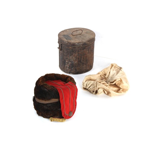 Property of a lady - militaria - a Victorian Hussars officer's brown ...