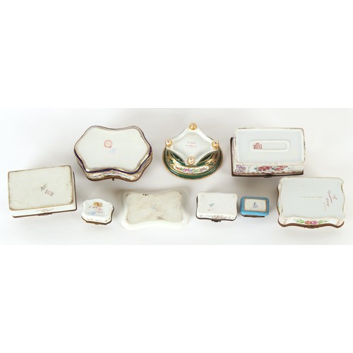Property of a lady - a group of six late 19th / early 20th century ...