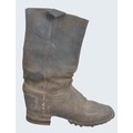 WW1 German Marching Boot ( One Only ) .With Saxon Depot Marking Dated ...