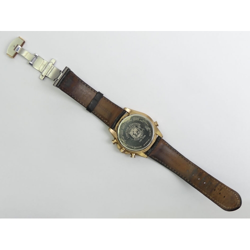 Citizen limited edition world chronograph A.T Eco-drive black dial ...