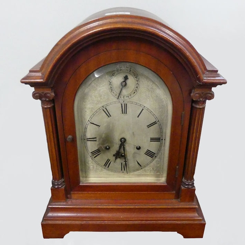 Early 20th century DRP (German) bracket clock, Westminster chime, with ...