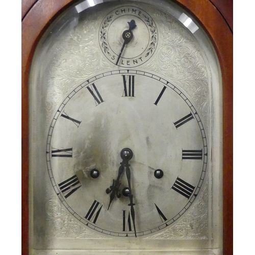 Early 20th century DRP (German) bracket clock, Westminster chime, with ...