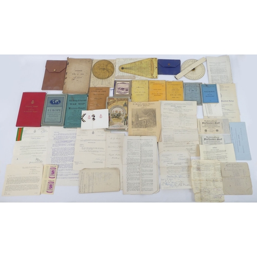 Major Leslie George Lewis Military Collection: To include A group of ...