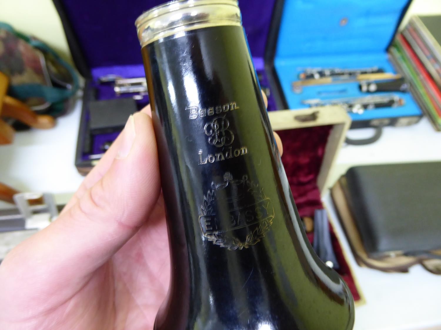 Besson of London Clarinet, cased