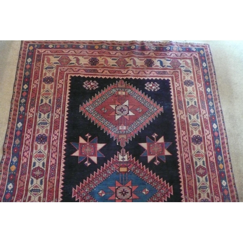 19th/20thC Middle-Eastern handmade wool carpet with sixteen borders ...