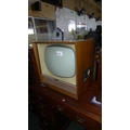 Vintage wooden cased dynatron TV
