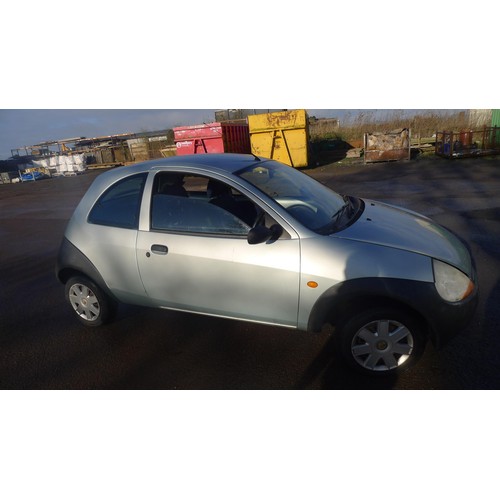Ford KA, Green, 3 dr hatchback, Reg: WF04 PBU, 1st Reg 19/04/2004, 5 sp ...