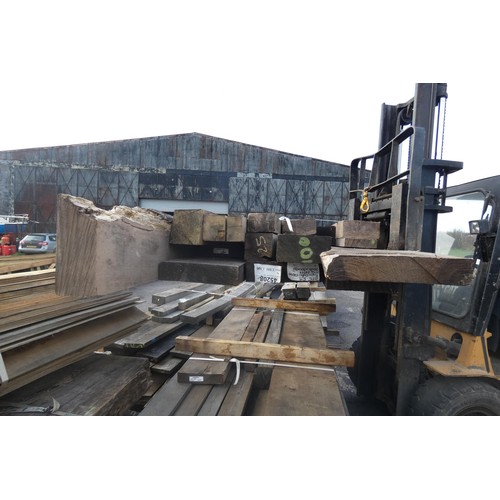 A Quantity Of Various Air Dried Wayne Edge Prime / Joinery 41mm-120mm ...