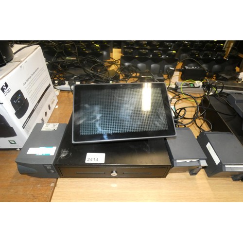 A touch screen pos cash register by SymPos type J2-225with a PowerVar ...