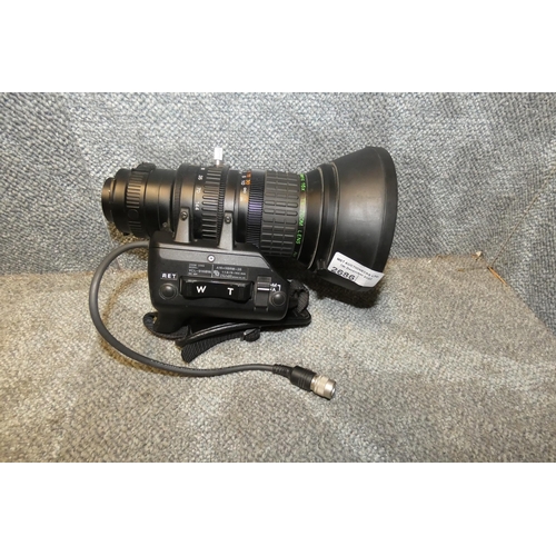 A Fujinon Aspheric 16x TV-Zoom lens model VCL-916BYA A16x9BRM-28 1:1.8/ ...