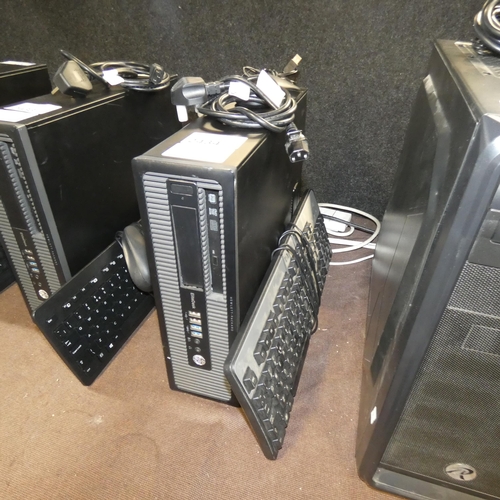 A HP desktop computer unit, with an Intel Core i5 4th generation 3.2 ...