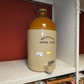 A large vintage Whiteways Devon's cider stoneware flagon
