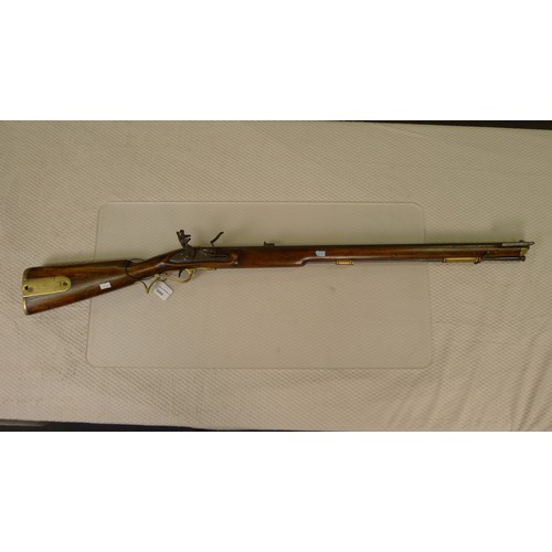 Withdrawn.....An antique flintlock Baker Rifle officially known as the ...
