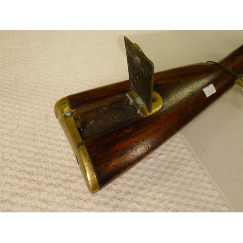 Withdrawn.....An antique flintlock Baker Rifle officially known as the ...