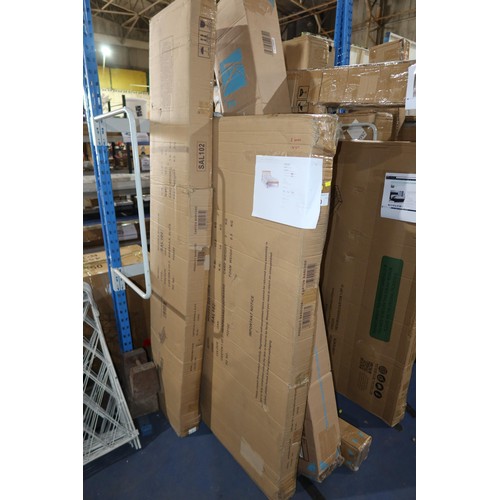 A Fleming bed frame approx 4 foot 6 inches wide RRP £419. Supplied in ...