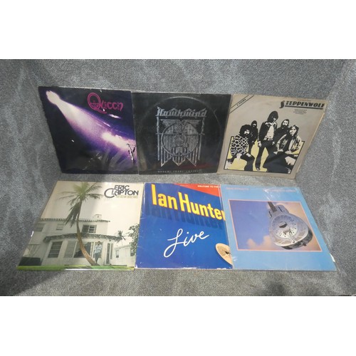 1 x record box containing a quantity of various vinyl records including ...