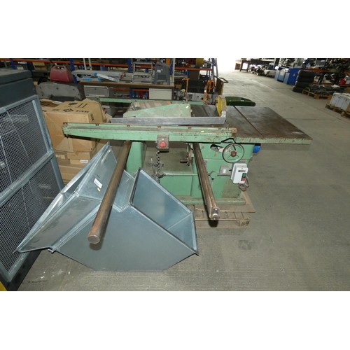 1 x Wadkin Bursgreen panel saw type 12BGP 772853, 3ph