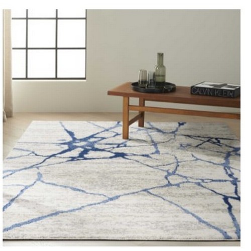 1 x Calvin Klein River Flow tufted rug measuring approx 229 cm x 300cm ...
