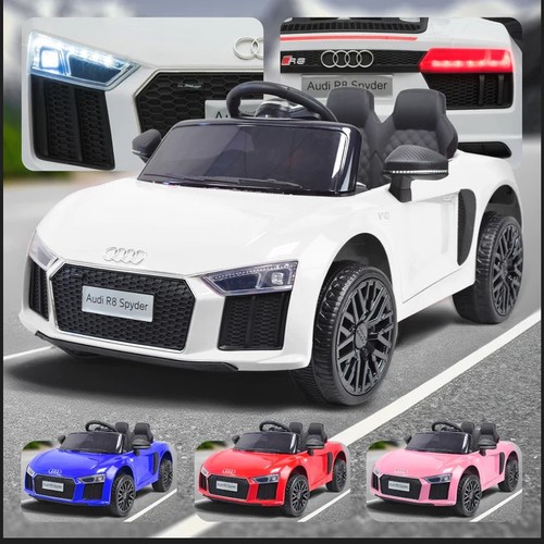 1 x Audi R8 child's ride on 12v battery powered toy car. Boxed and ...