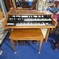 A 1960s vintage double keyboard Hammond L/T Series (1/200?) organ with ...