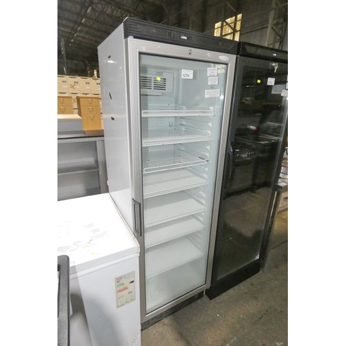 A commercial white display fridge by Tefcold type FS 1380 - trade ...