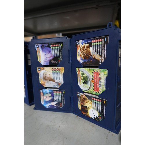 A large collection of Doctor Who Battle in time trading cards ...