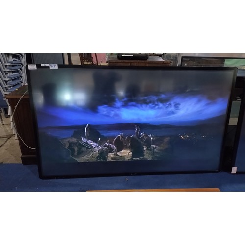 A Large 80 inch touch screen monitor with hdmi slots by Sharp type PN ...