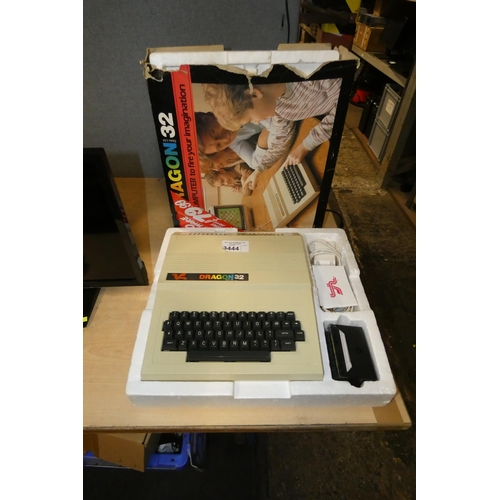 A boxed vintage Dragon 32 personal computer with 1 cartridge - Rail ...