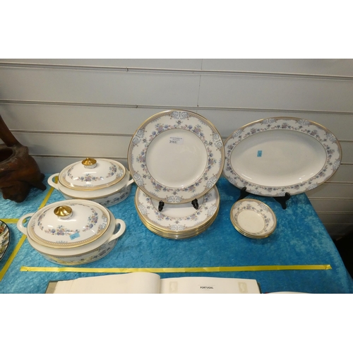 A part floral patterned Minton dinner service